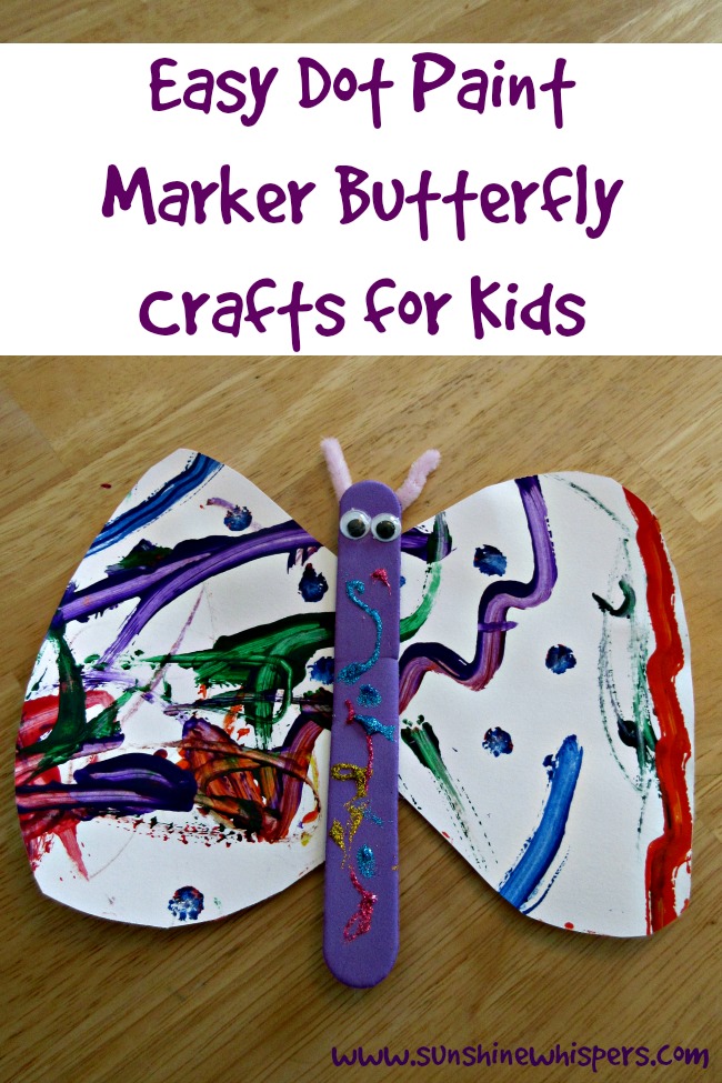 Easy Butterfly Crafts For Kids
