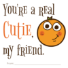 Cutie Orange FREE Printable Valentines Tag - Sunshine Whispers