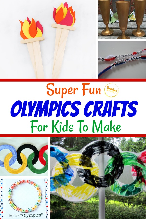 Super Fun Olympics Crafts For Kids To Make Sunshine Whispers Super Fun Olympics Crafts For Kids To Make Sunshine Whispers